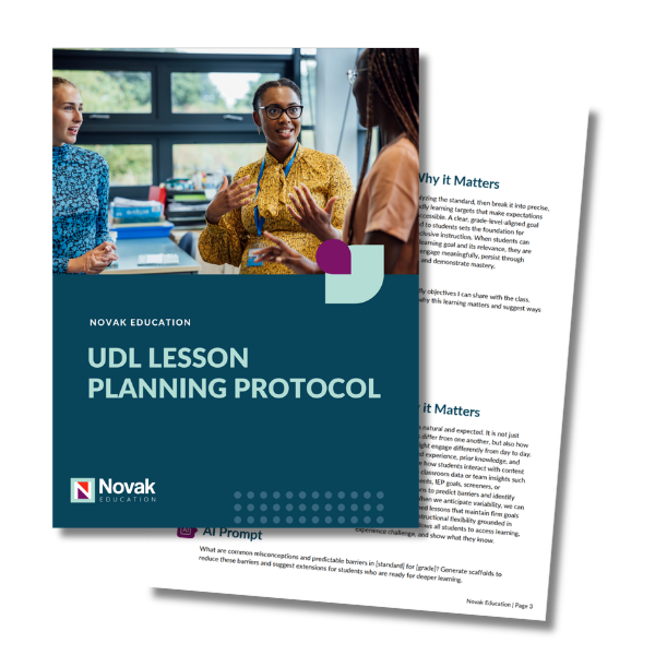 Udl Standards Based Lesson Design Resource Download